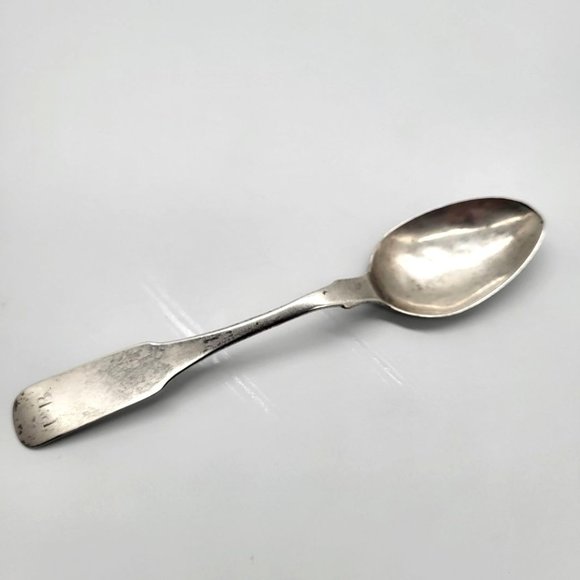 W Doll | Dining | Antique Ms Coin Silver Spoon W Doll Wh Doll New York ...